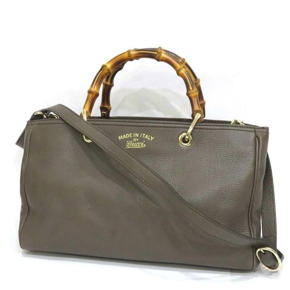 Gucci | Bags | Gucci Bamboo Shopper Medium Tote Bag Ab Rank 2way Bag ...
